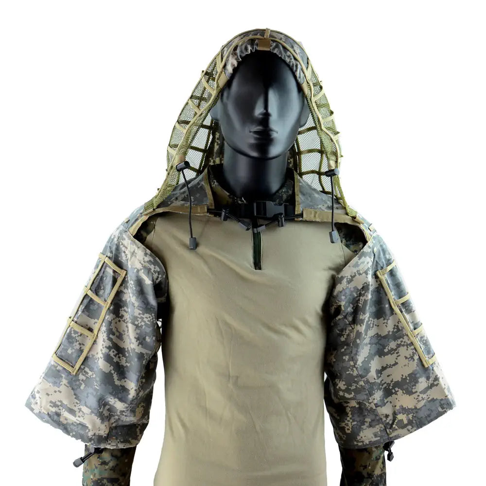 Ghillie Suit Base Camouflage Armée Américaine ACU - SOLDAT.FR