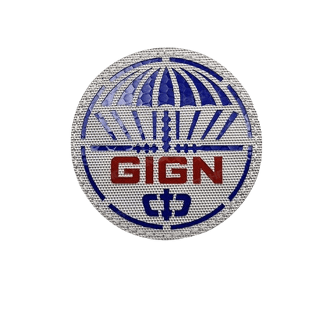 Écusson GIGN Patch Velcro - SOLDAT.FR